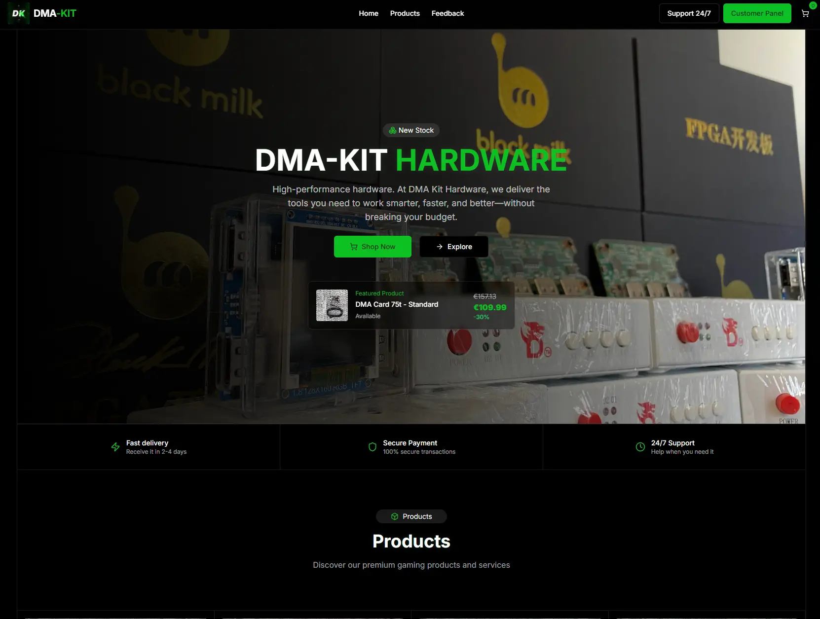 Dma-Kit - Premium DMA Kit and Hardware